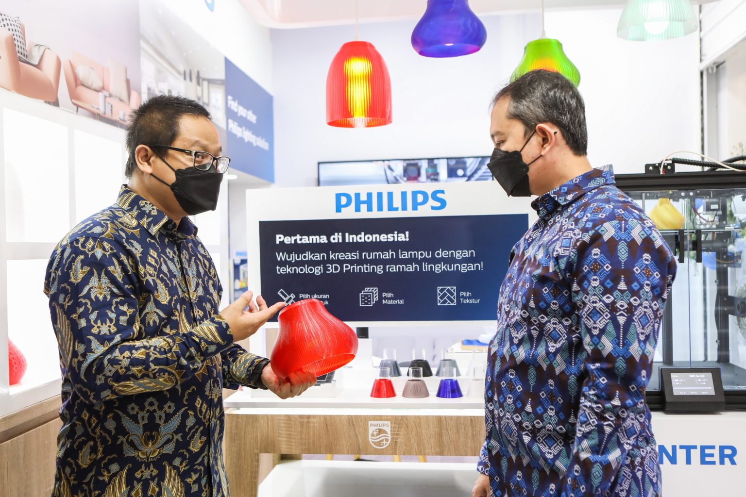 Signify membuka pusat pengalaman luminer cetak 3D Philips untuk ...