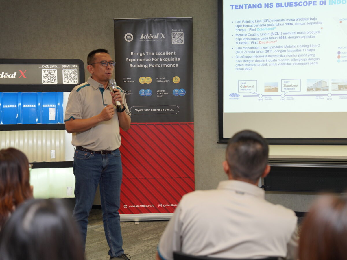 BlueScope dan Idealtata Luncurkan Ideal X Series, Solusi Atap dan ...