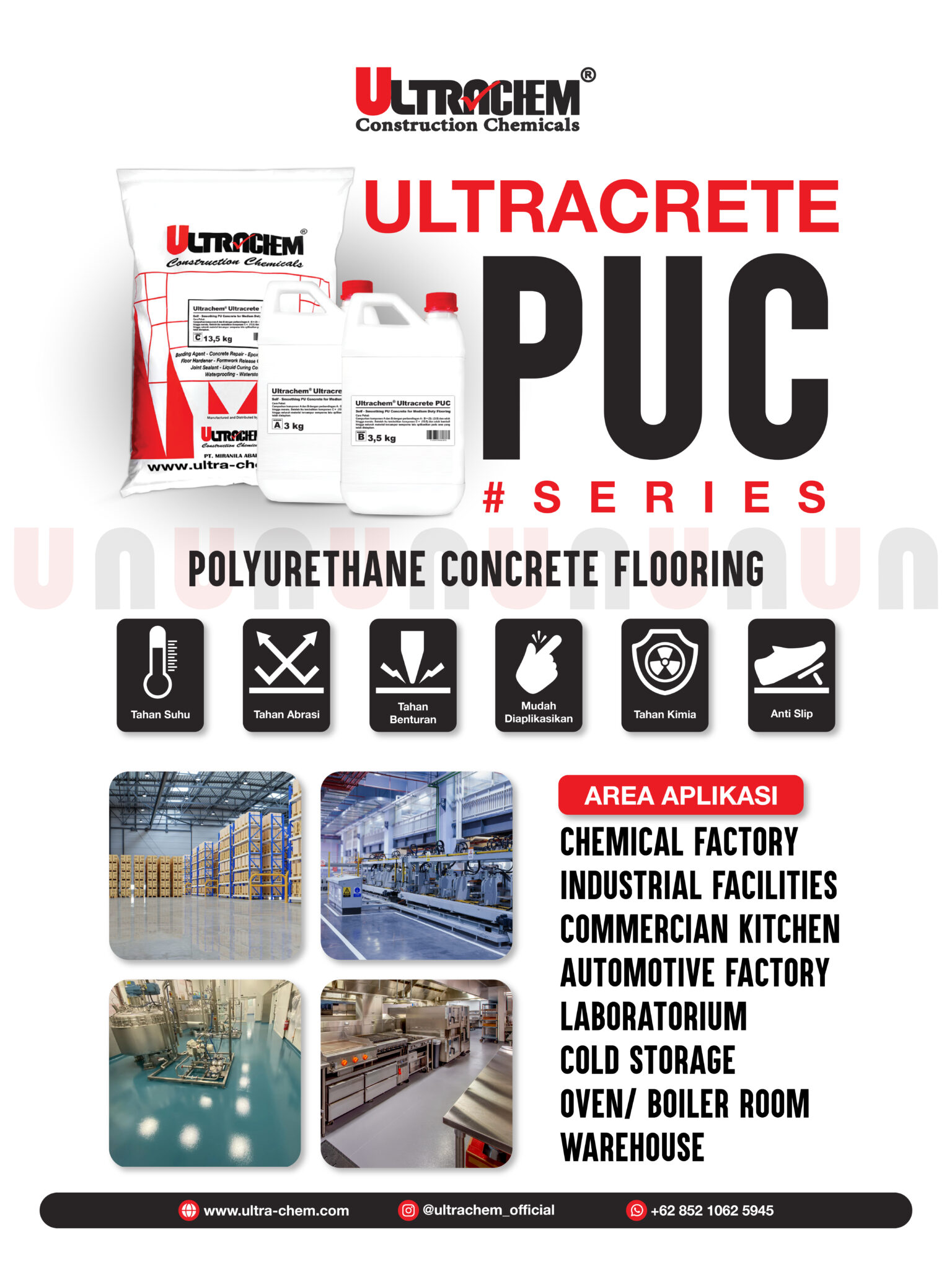 ULTRACHEM ® Luncurkan Produk Ultracrete PUC dan Sistem Flooring Baru ...